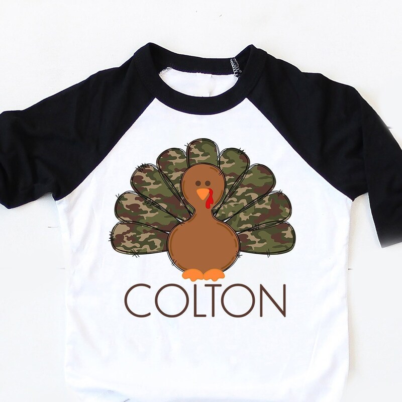 Boys Turkey Shirt - Etsy