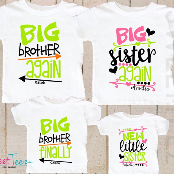 Sibling Shirt Set - Etsy
