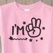 Birthday Shirt I'm 2 Shirt Second Birthday Shirt Girl Hot Pink Heather ...