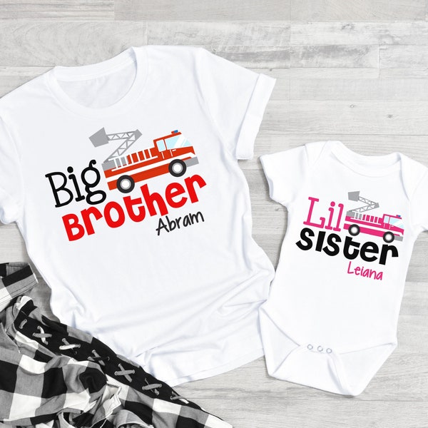 Big Sister Little Brother Shirts - Etsy