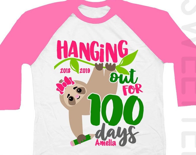 100 Days of School Shirt , 100 Days of School Shirt for Girl , 100 Days ...