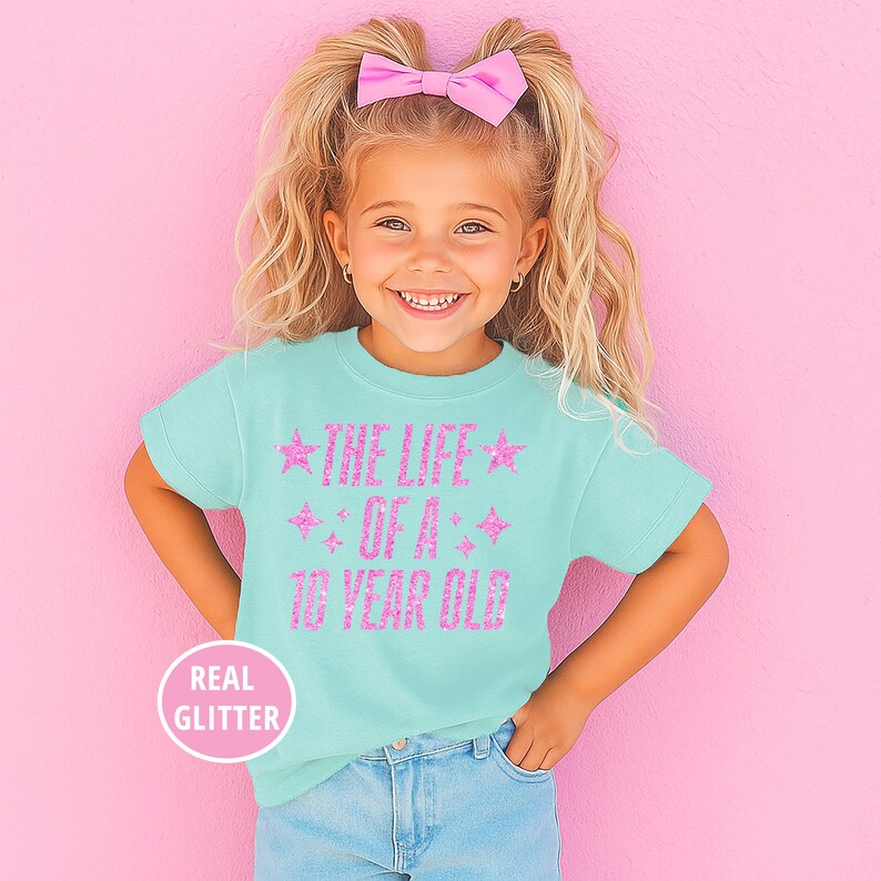 6th Birthday Girl Shirt • the Life of a 6 Year Old Sweatshirt • Kids ...