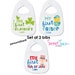 My First Bib Set of 3 SET Personalized With Name Easter St - Etsy