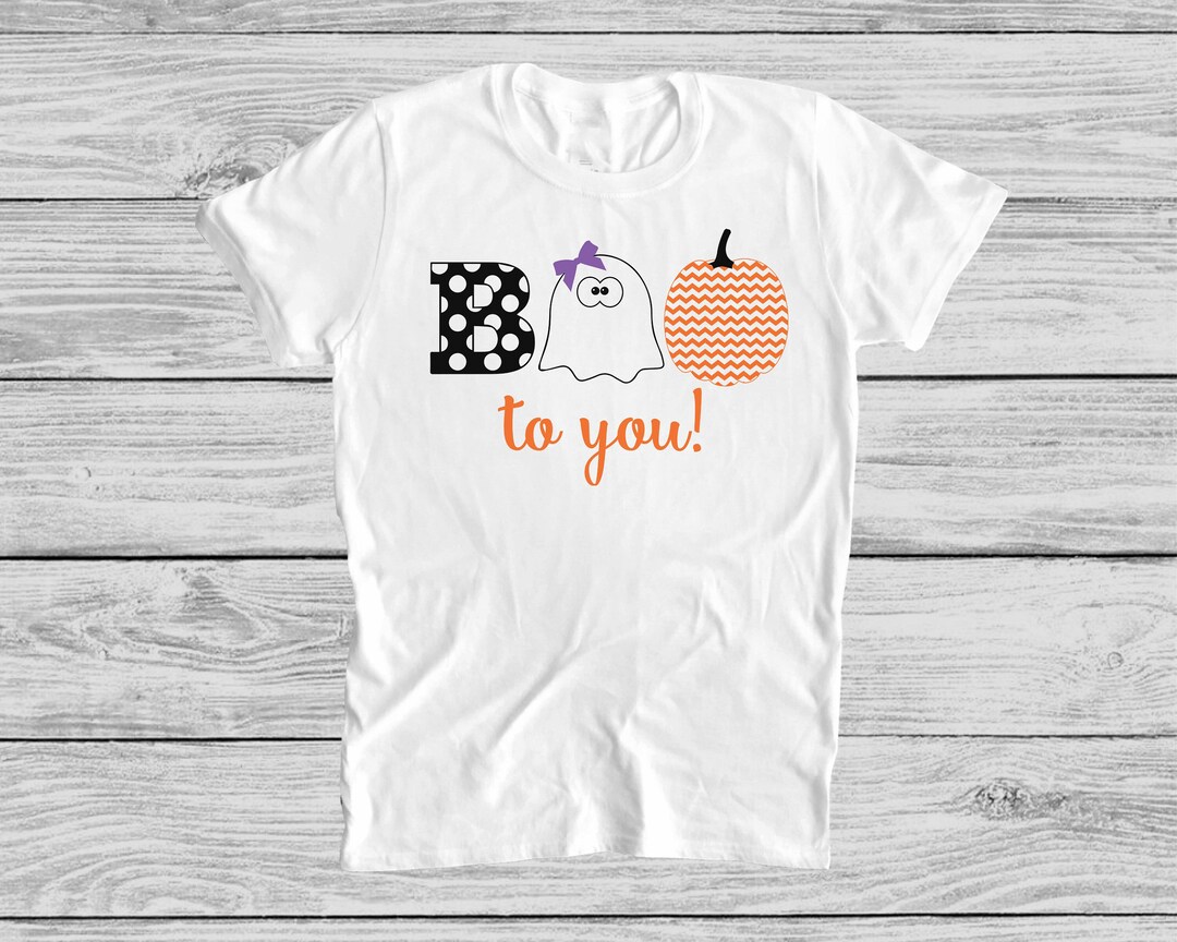 Boo Shirt , Halloween Boo Shirt , Boo Shirt For Girls , Girls Halloween ...