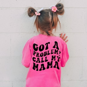 Girls Shirts With Sayings, Pink Comfort Colors® Tshirt, Summer Tshirts ...
