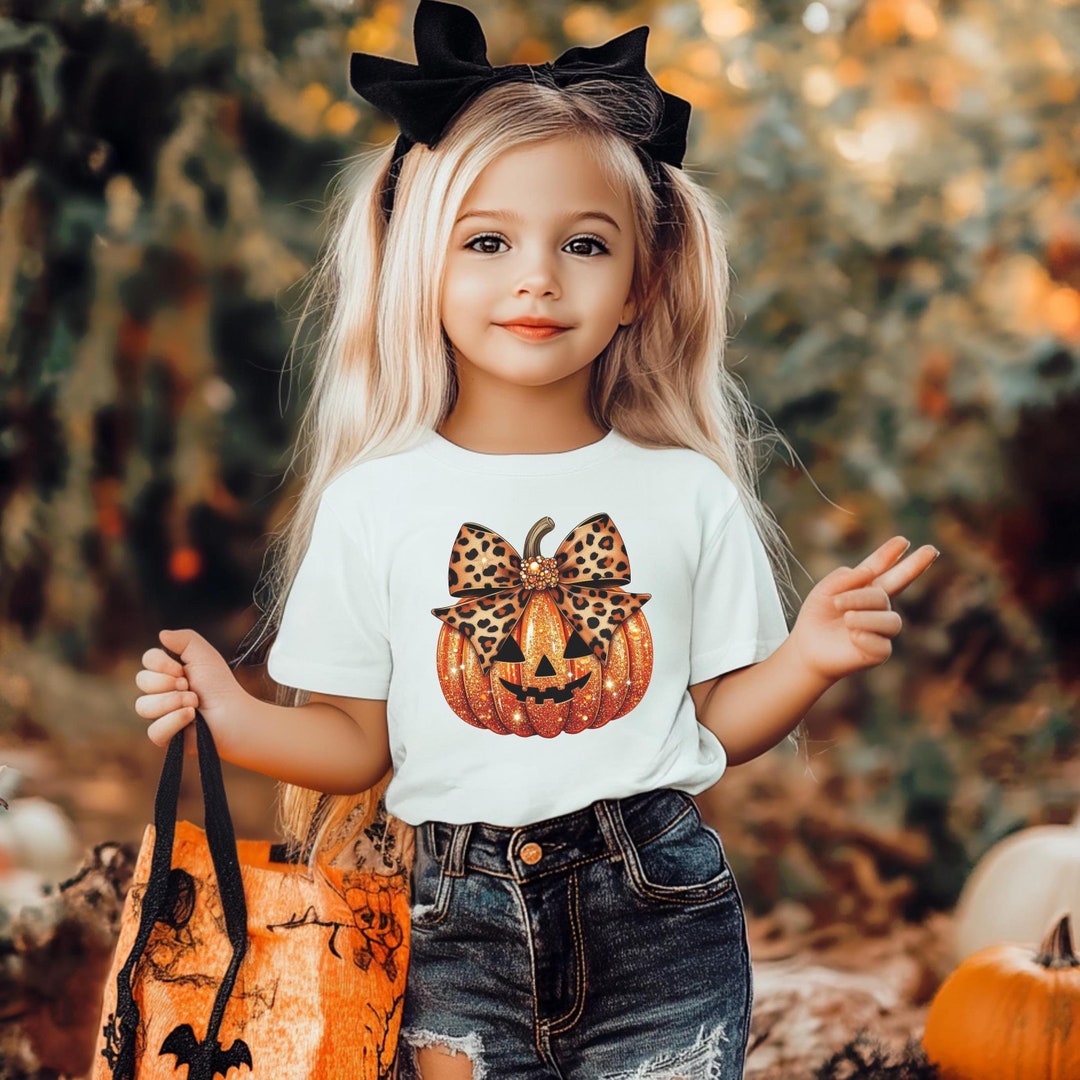 Fall Shirt, for Girls, Halloween Shirt, for Toddler, Cute Girls Pumpkin ...