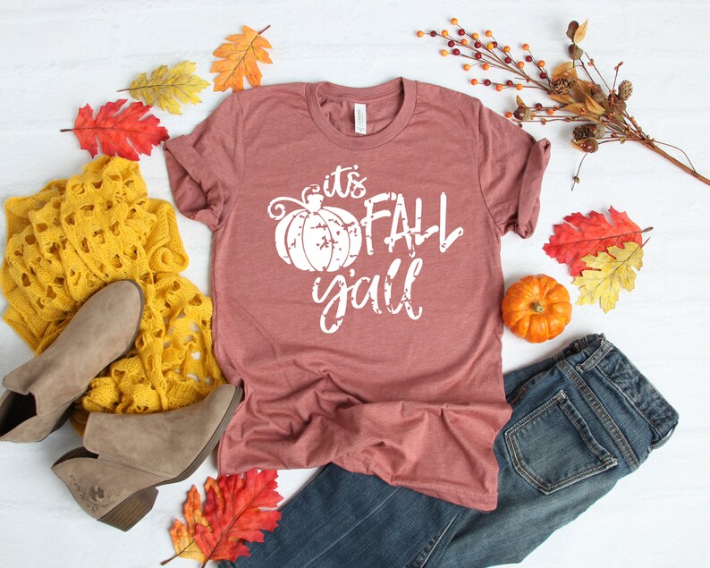 Fall Shirt Fall Shirt Women Fall Shirts It's Fall - Etsy