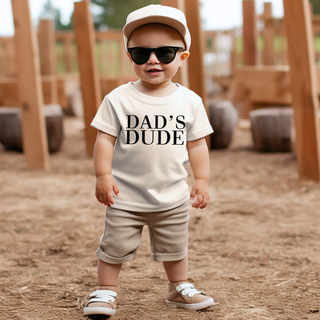 Dad's Dude Shirt, Boys T-shirt, Cute Shirt for Boy, Gift for Boys - Etsy