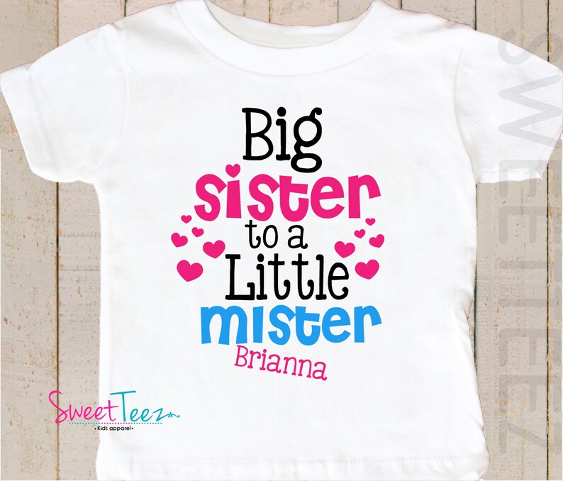 Little Brother shirt personalized little Brother shirt | Etsy