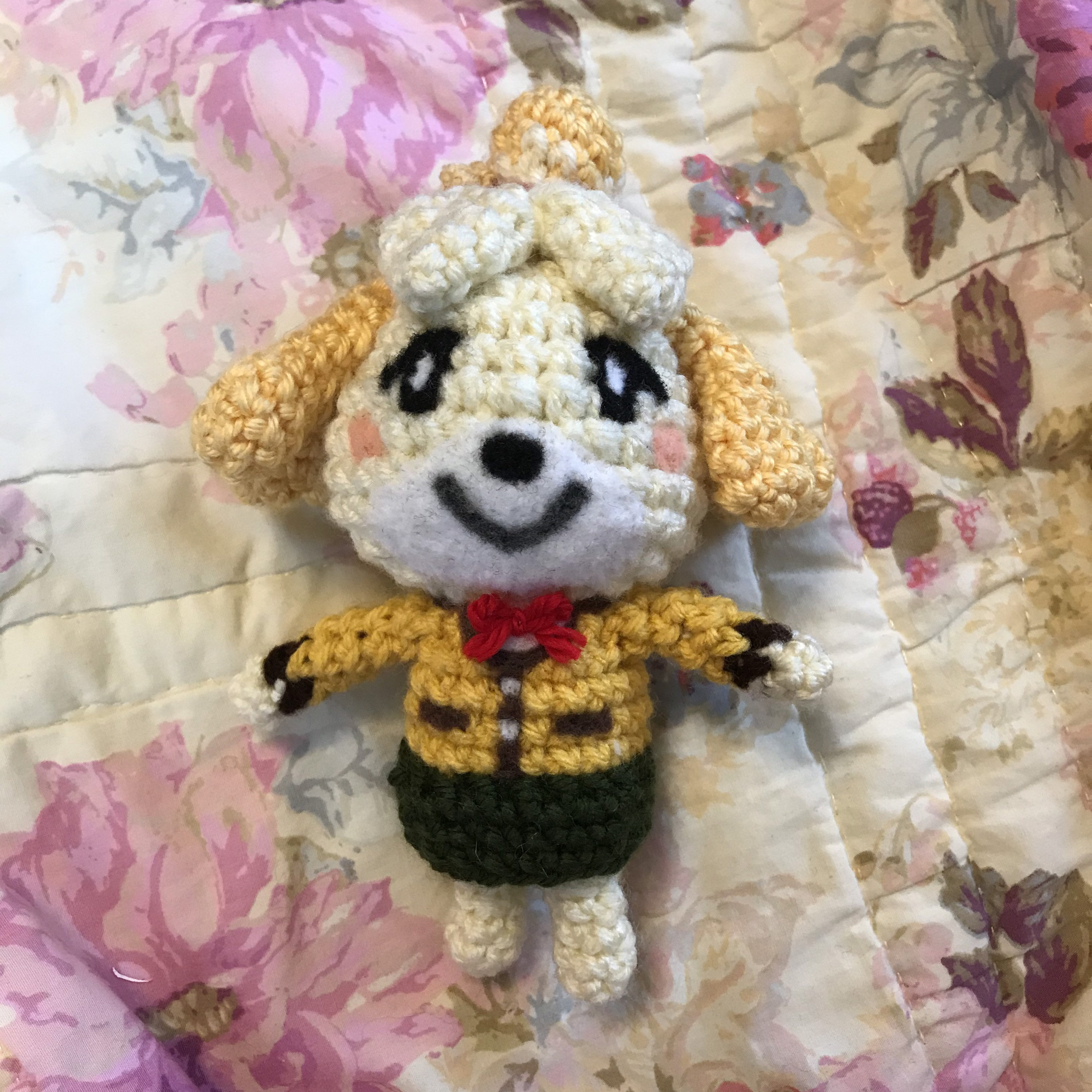 Isabelle Plush Amigurumi Animal Crossing | Etsy