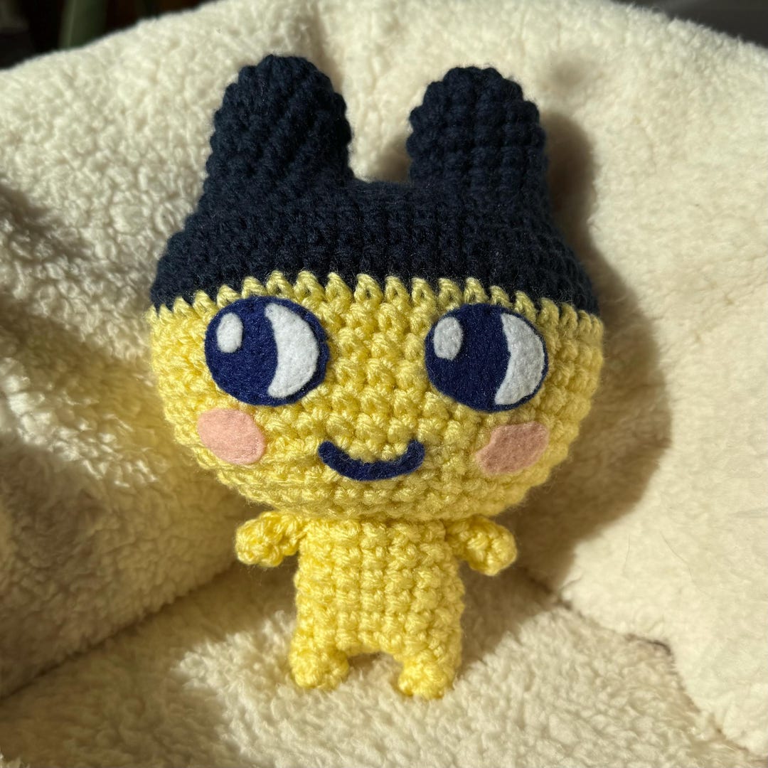 Tamagotchi Crochet Plush Amigurumi - Plushie / Cute / Kawaii / Handmade ...