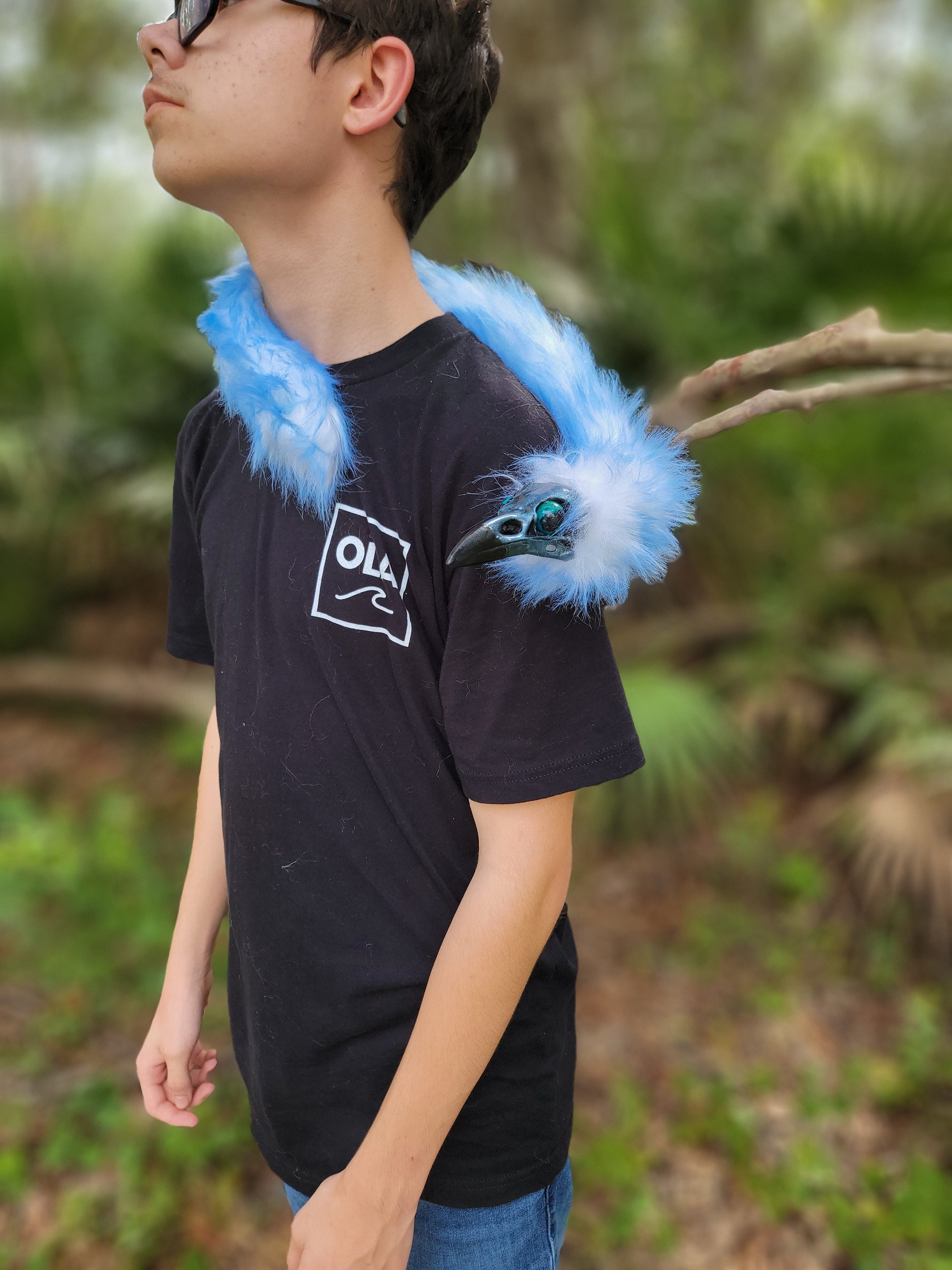 All New Crow Raven Skull Necropetz Woodbaby Wrap Our Handmade Fully ...