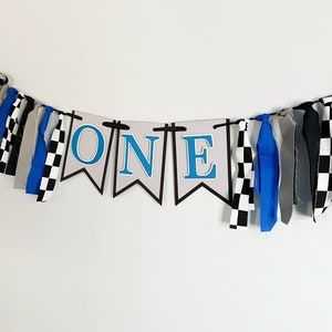 Racing Birthday Decorations, Blue Race Car Decorations, Racing ...