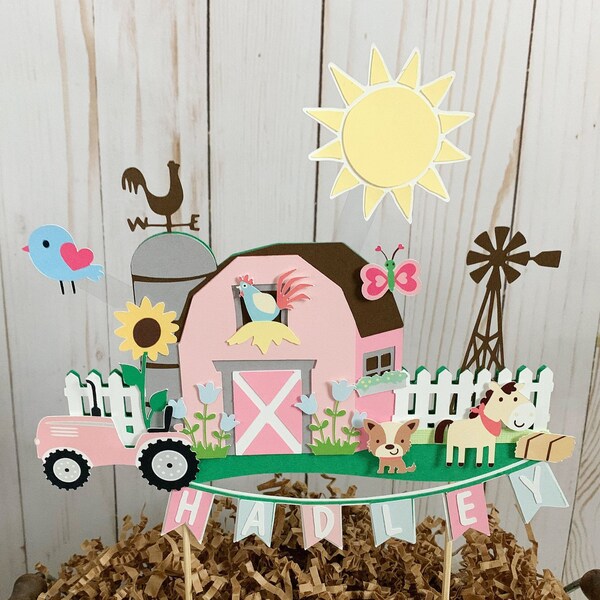 Pink Barnyard - Etsy
