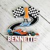 Formula One Birthday Cake Topper, Birthday Cake Topper Formula 1 Racing ...