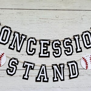 All Star Sports Concession Stand Banner Football Baseball Basketball ...