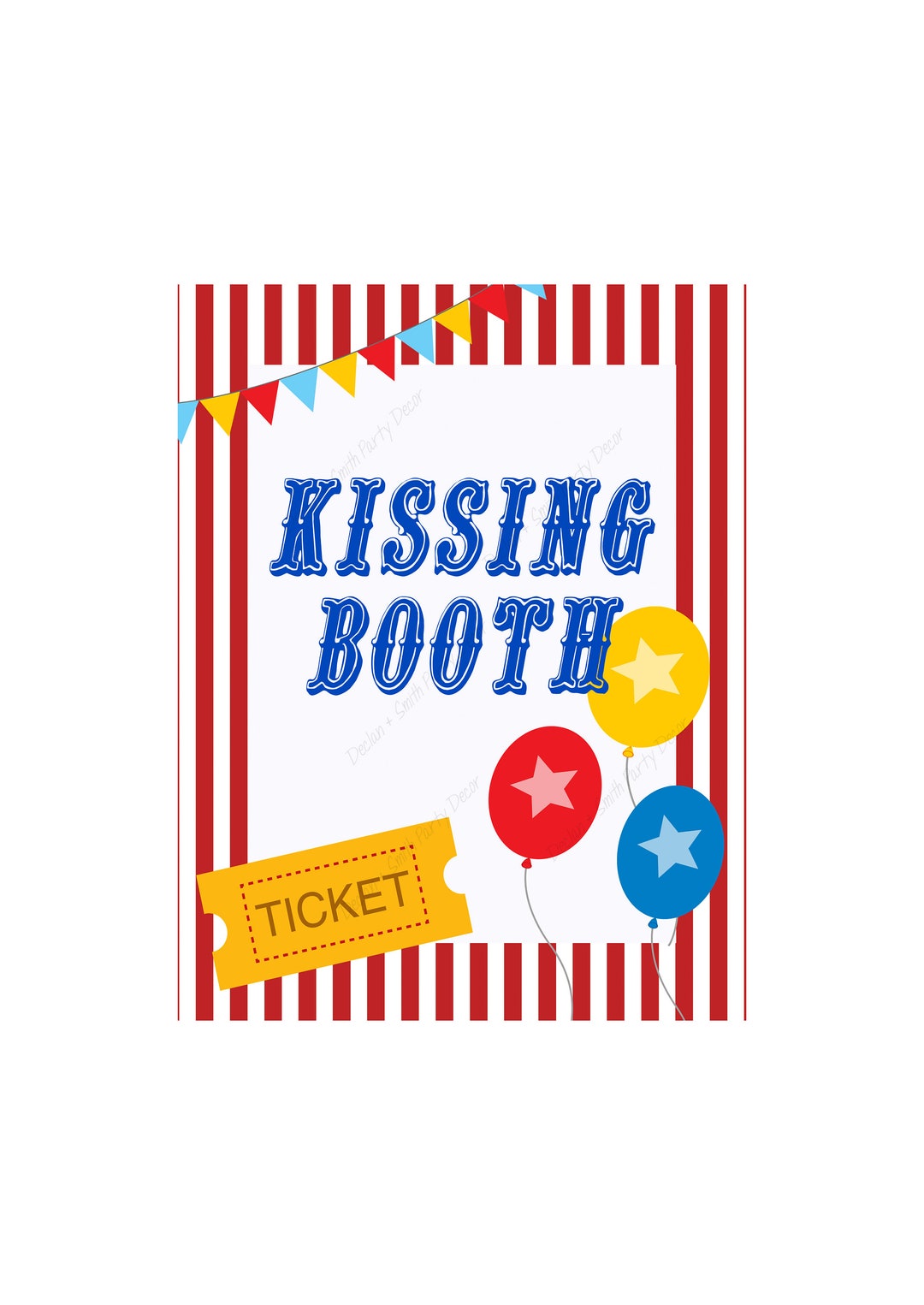 Step Right up Signcircus Birthday Partycircus Party Decorationscarnival ...