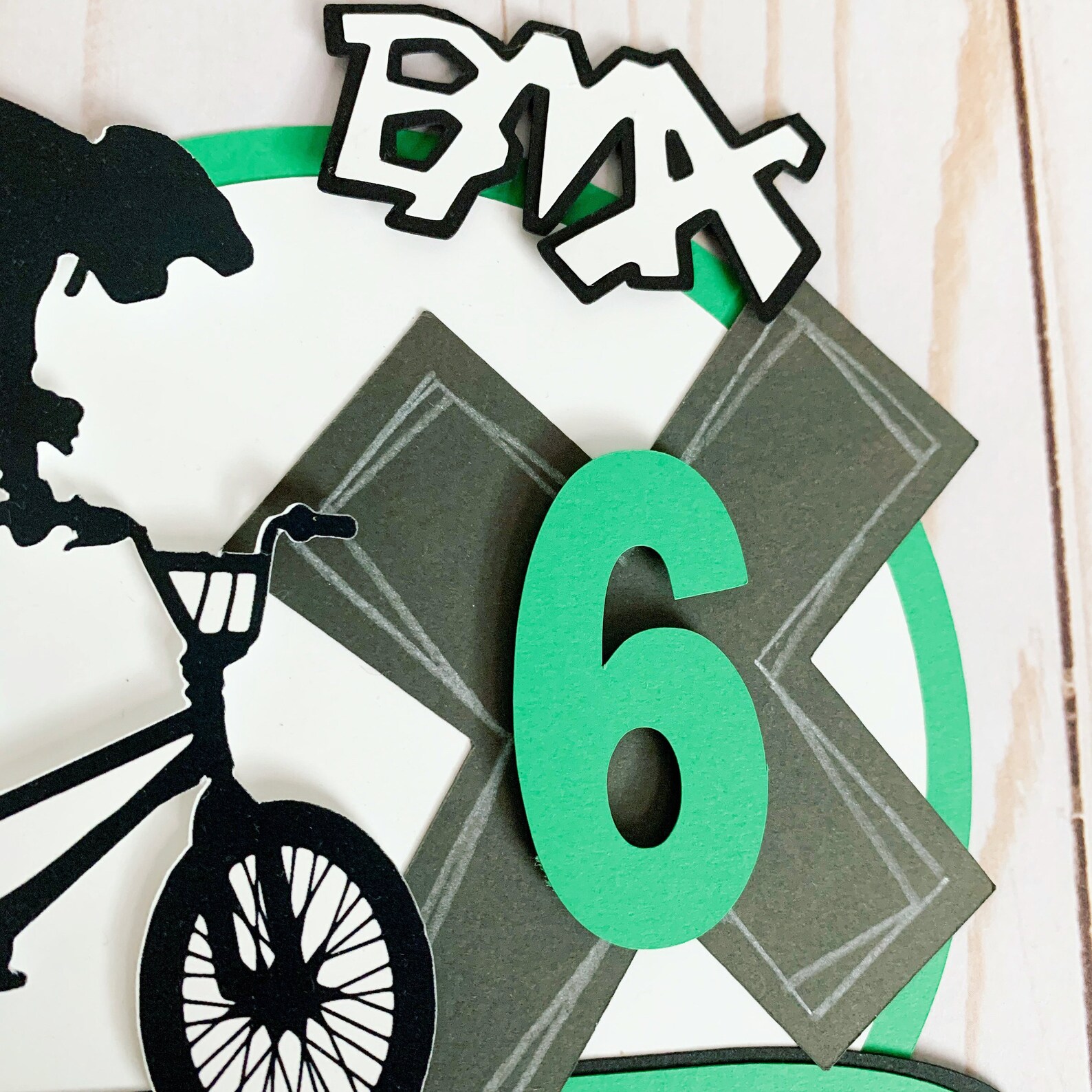 BMX Cake Topper BMX Birthday Party Decorations BMX - Etsy