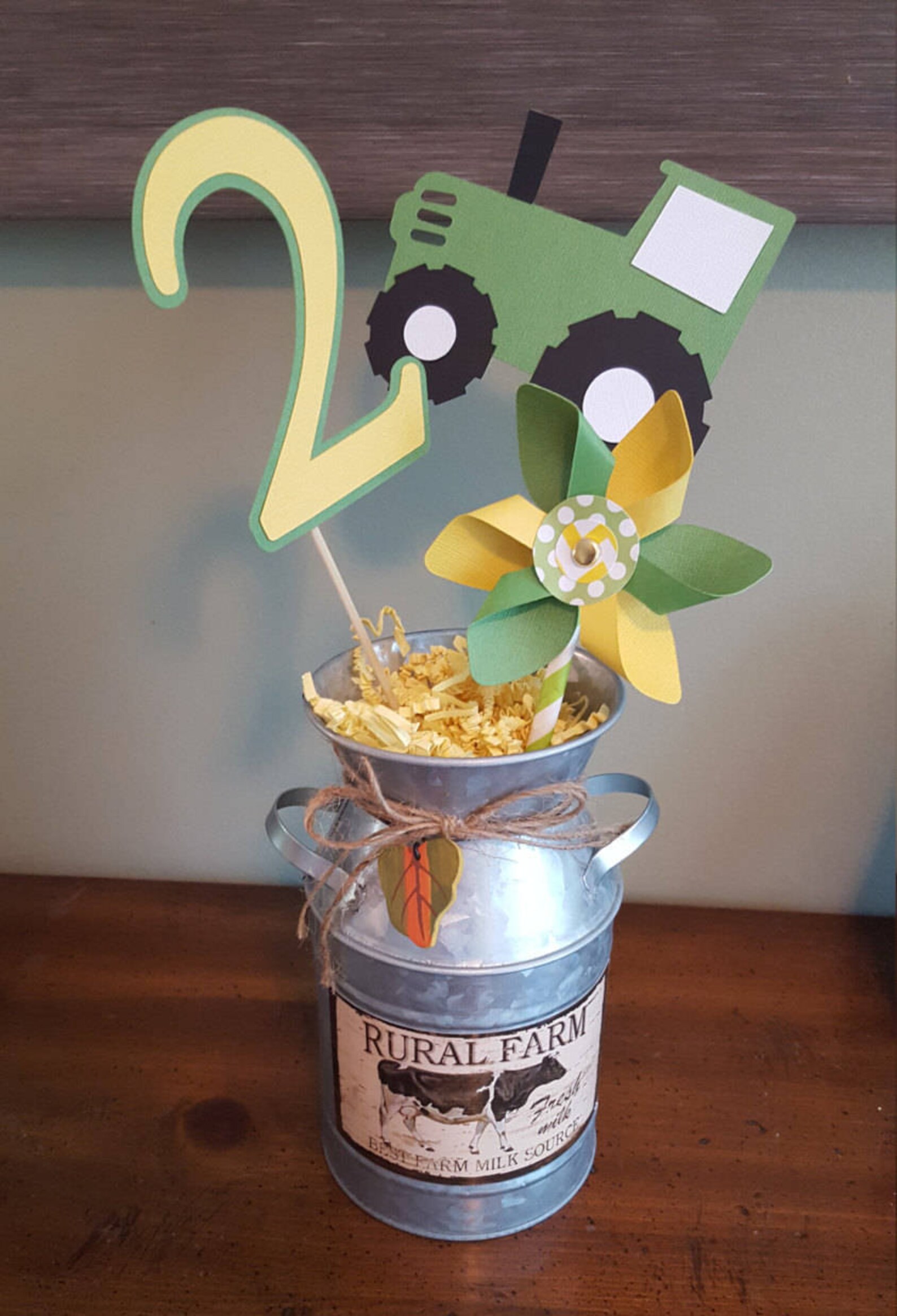 Tractor Birthday Party Decorations Barnyard Birthday | Etsy