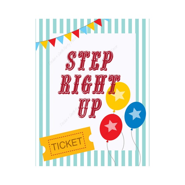 Step Right Up - Etsy
