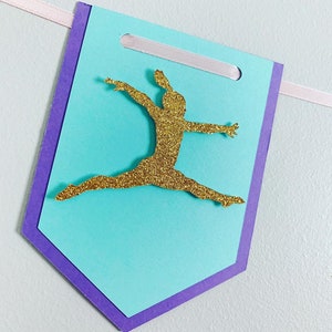 Gymnastics Birthday Decorations, Gymnastics Banner, Tumbling Birthday ...