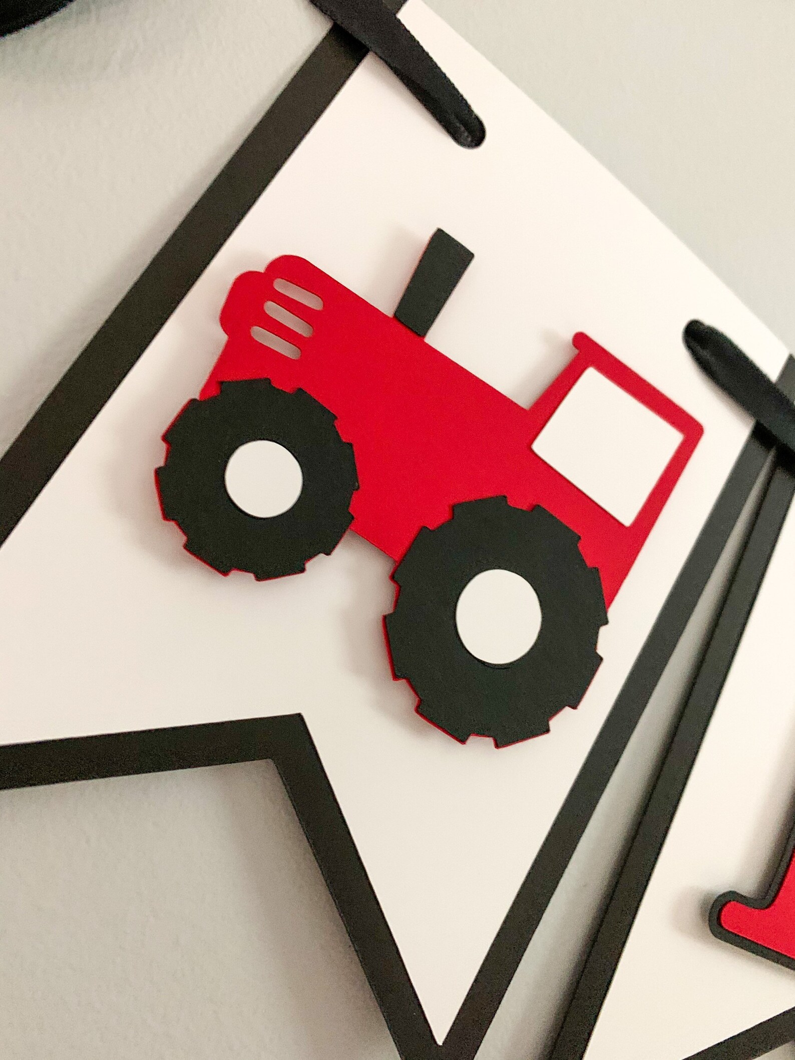 Tractor Banner Tractor Birthday Banner Tractor Birthday - Etsy