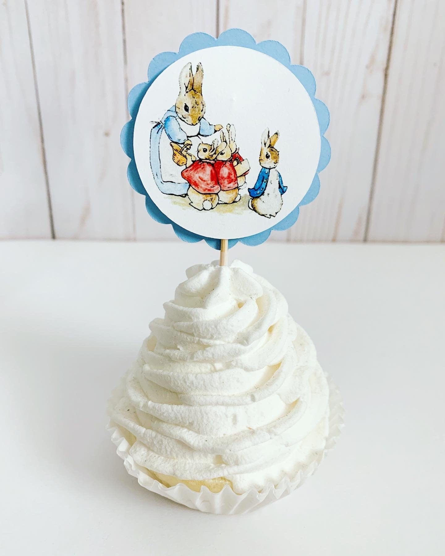 Peter Rabbit Cupcake Toppers Peter Rabbit and Friends | Etsy