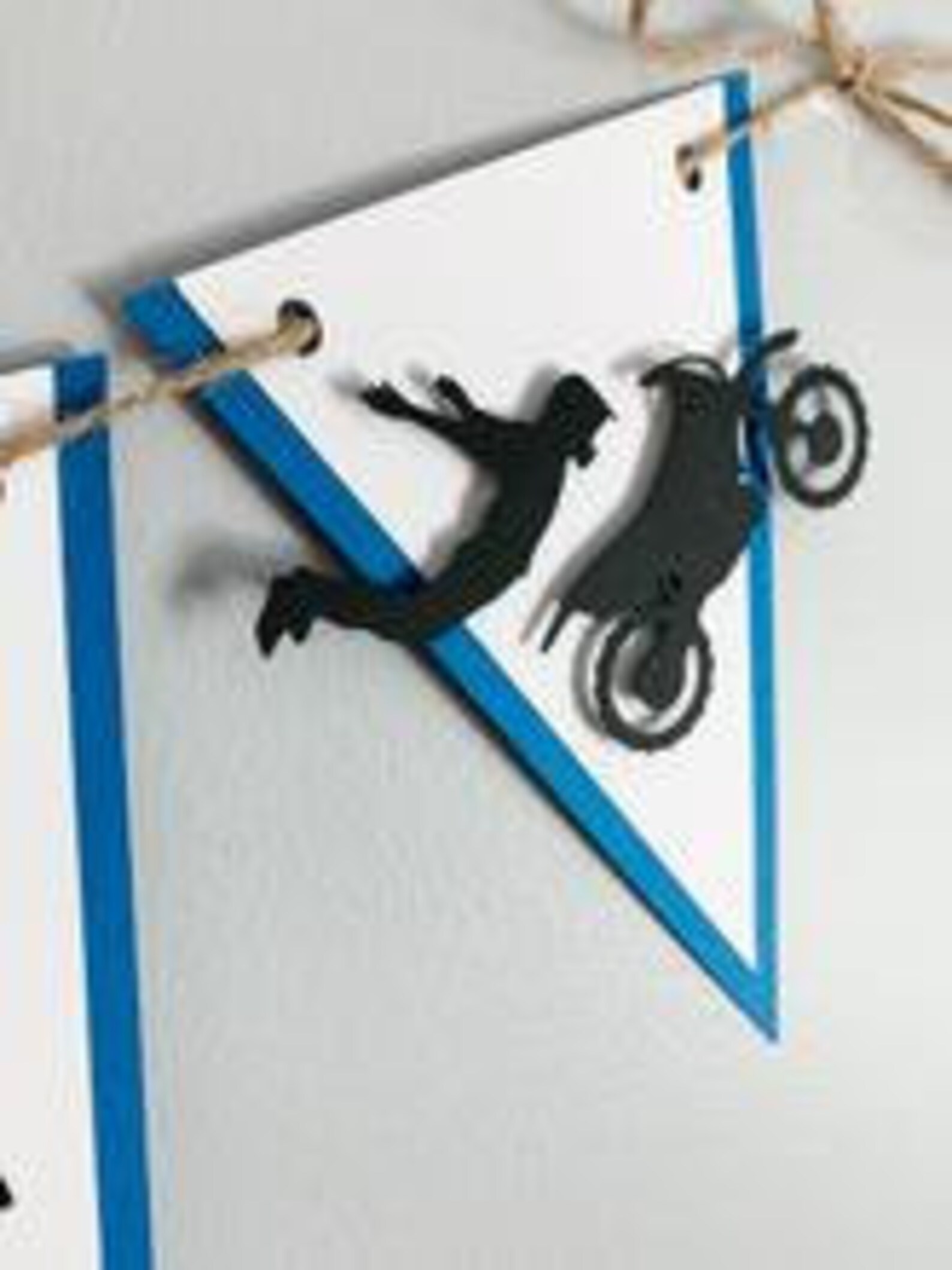 Motocross Dirt Bike Birthday Banner Motocross Decorations | Etsy