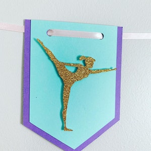 Gymnastics Birthday Decorations, Gymnastics Banner, Tumbling Birthday ...