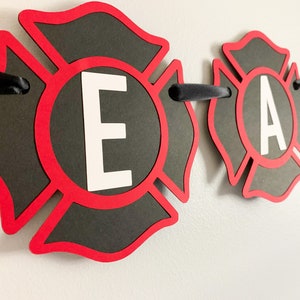 Firetruck Birthday Party * Firetruck First Birthday Banner * Firetruck ...