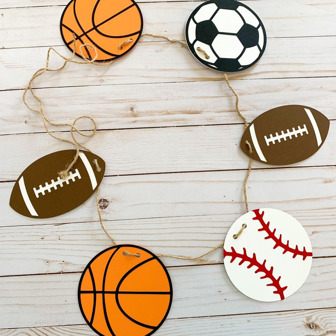 All Star Sports Birthday Party Decorations, All Star Sports Banner ...