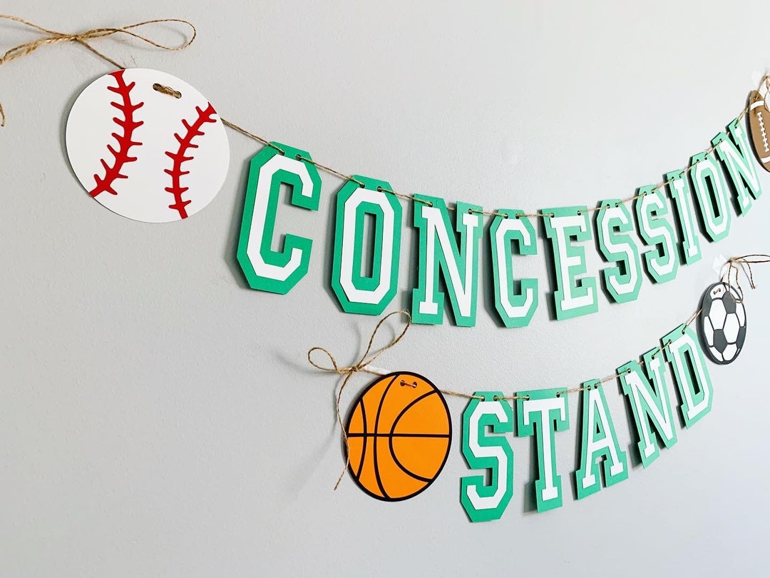 Sports Birthday Decorations, All Star Sports, Multi Sport Birthday ...