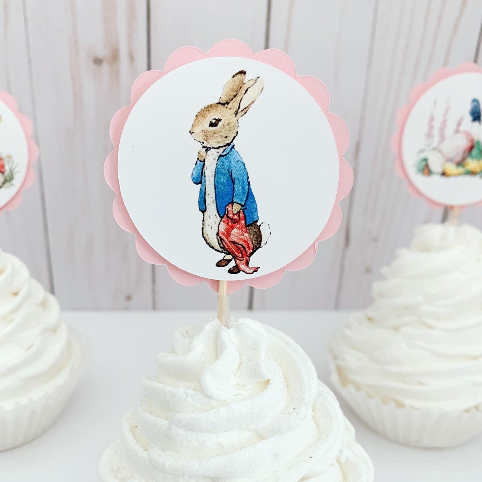Peter Rabbit Cupcake Toppers Peter Rabbit Girl Peter Rabbit - Etsy