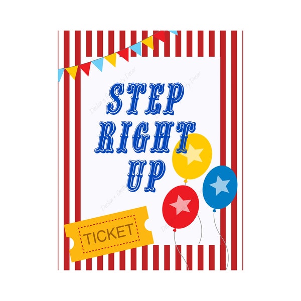 Step Right Up - Etsy