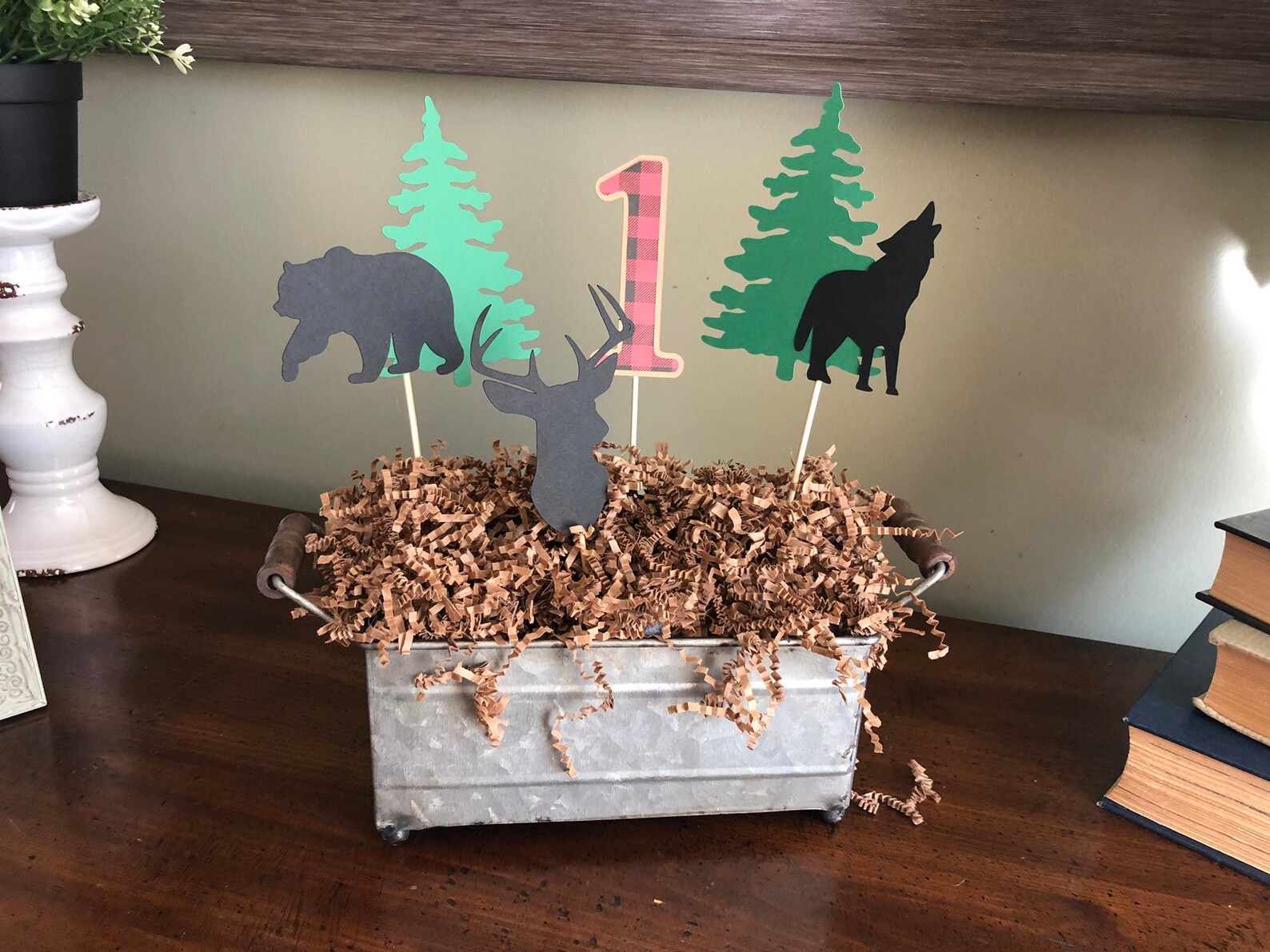 Lumberjack First Birthday Party Decorations Lumberjack | Etsy