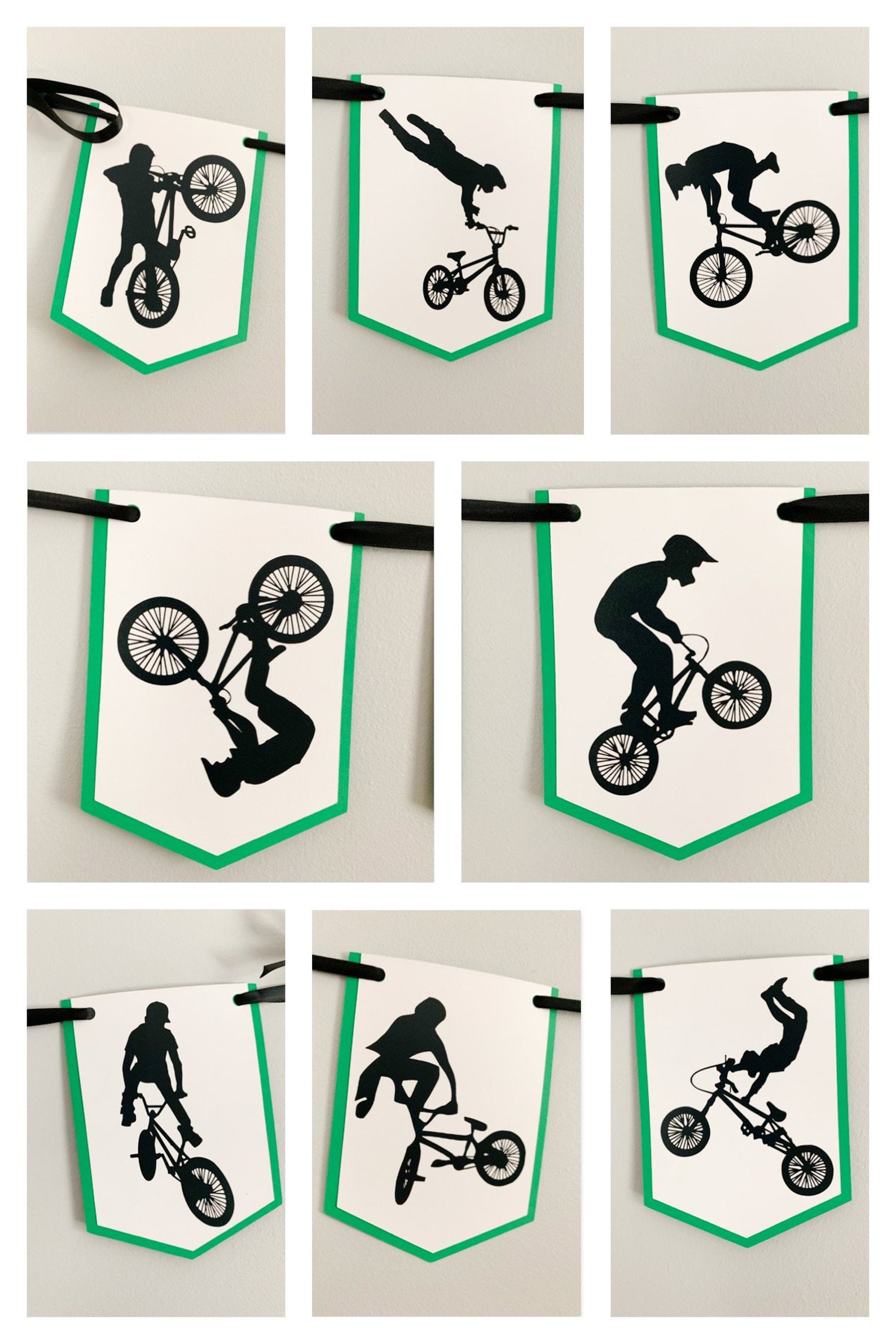 BMX Tricks Banner BMX Birthday Party Decorations BMX - Etsy