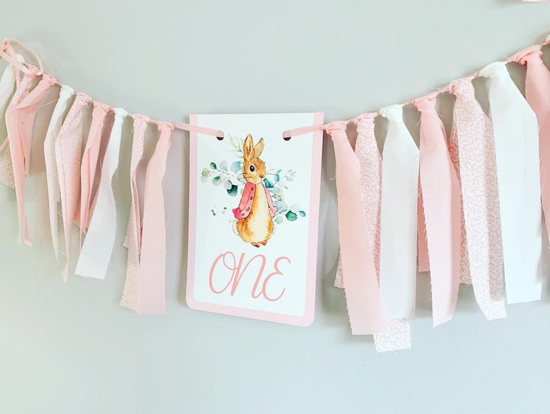 Pink Peter Rabbit Birthday Girl Peter Rabbit Baby Shower - Etsy