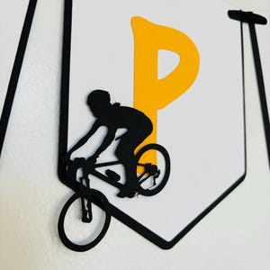 MTB Birthday Decorations, Mountain Bike Party Banner, Full Face Helmet ...