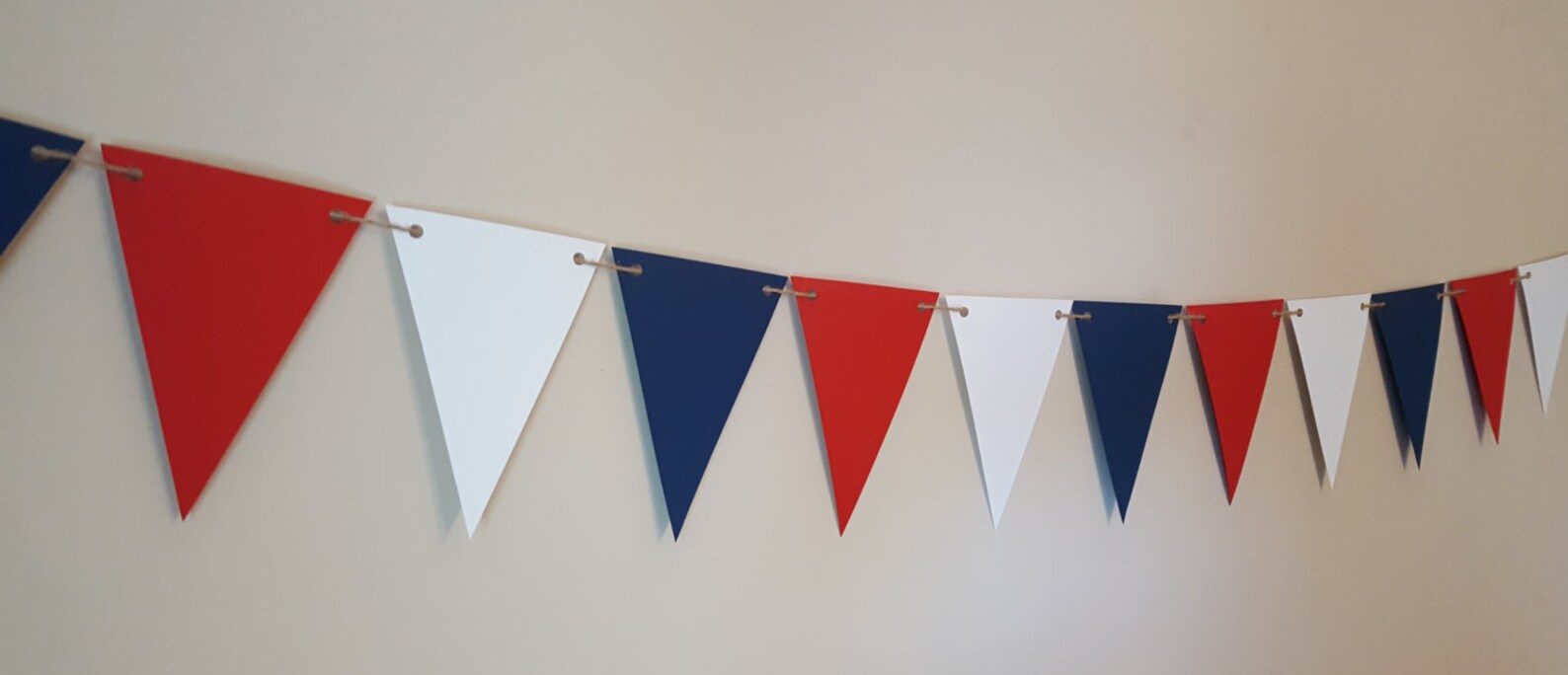 Nautical Birthday Party Decor Navy Blue Red and White Banner - Etsy