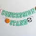 Sports Birthday Decorations, All Star Sports, Multi Sport Birthday ...