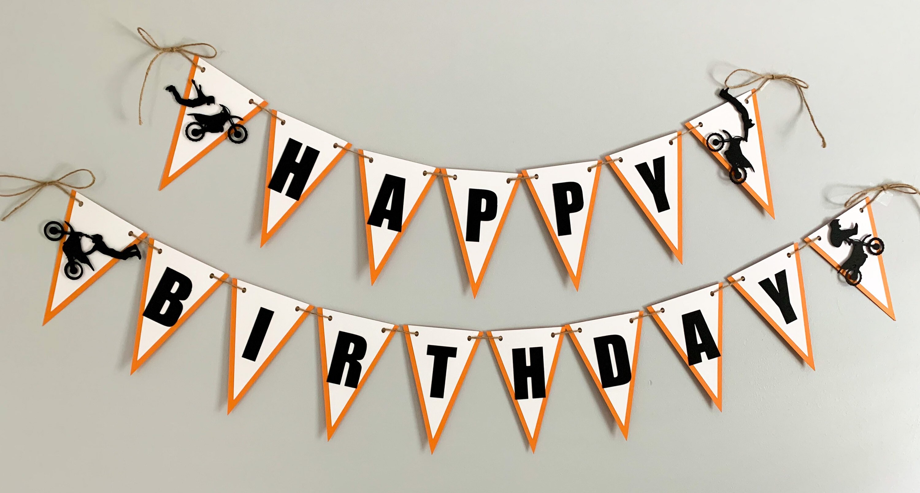 Dirt Bike Bannerracing Bannerdirt Bike Partymotocross - Etsy