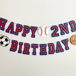 All Star Sports Birthday Decorations, Multi Sport Birthday, Football ...