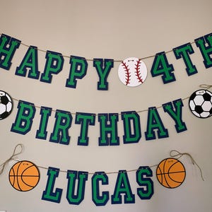 All Star Sports Birthday Decorations, Multi Sport Birthday, Football ...