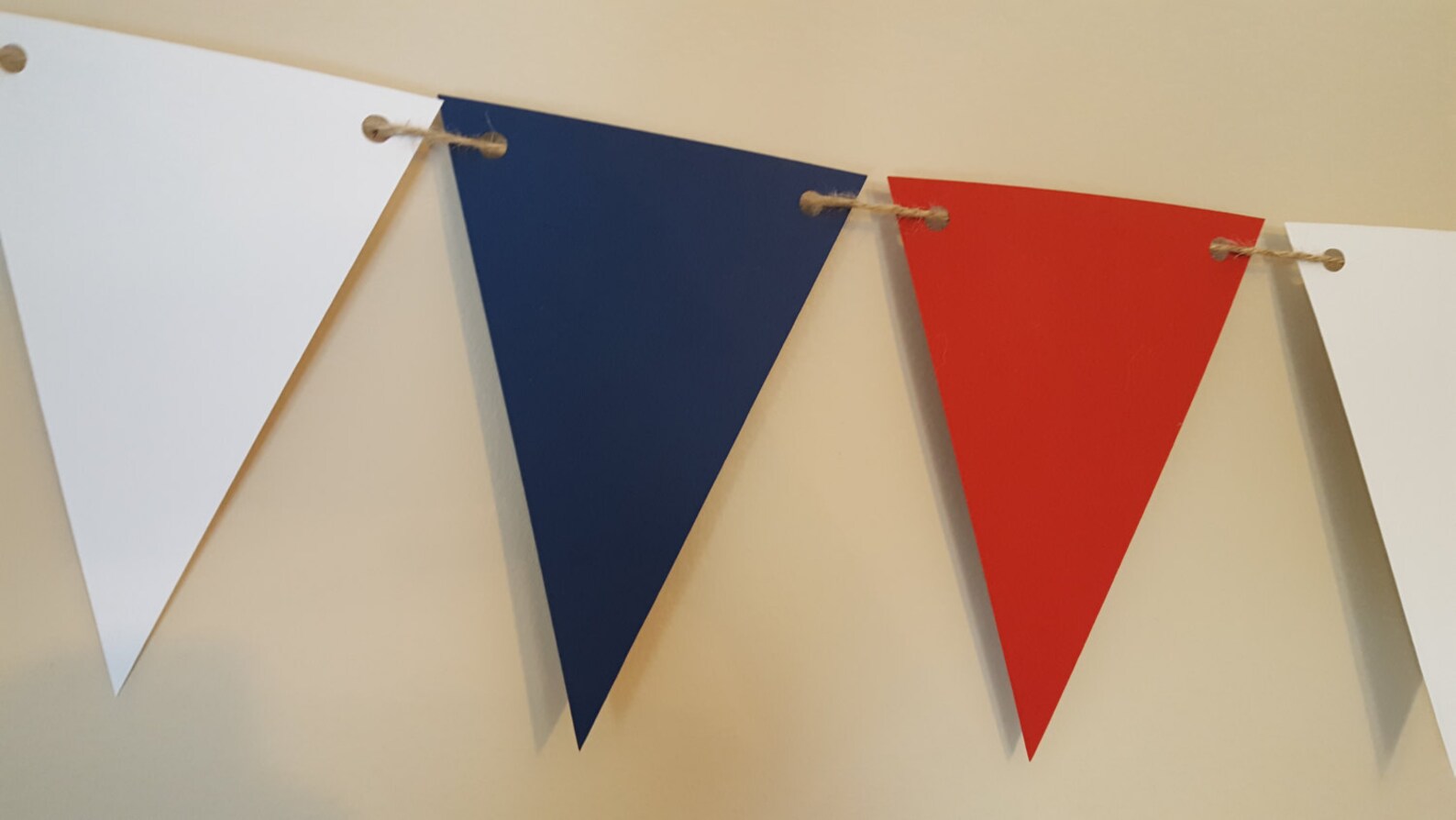 Nautical Birthday Party Decor Navy Blue Red and White Banner - Etsy
