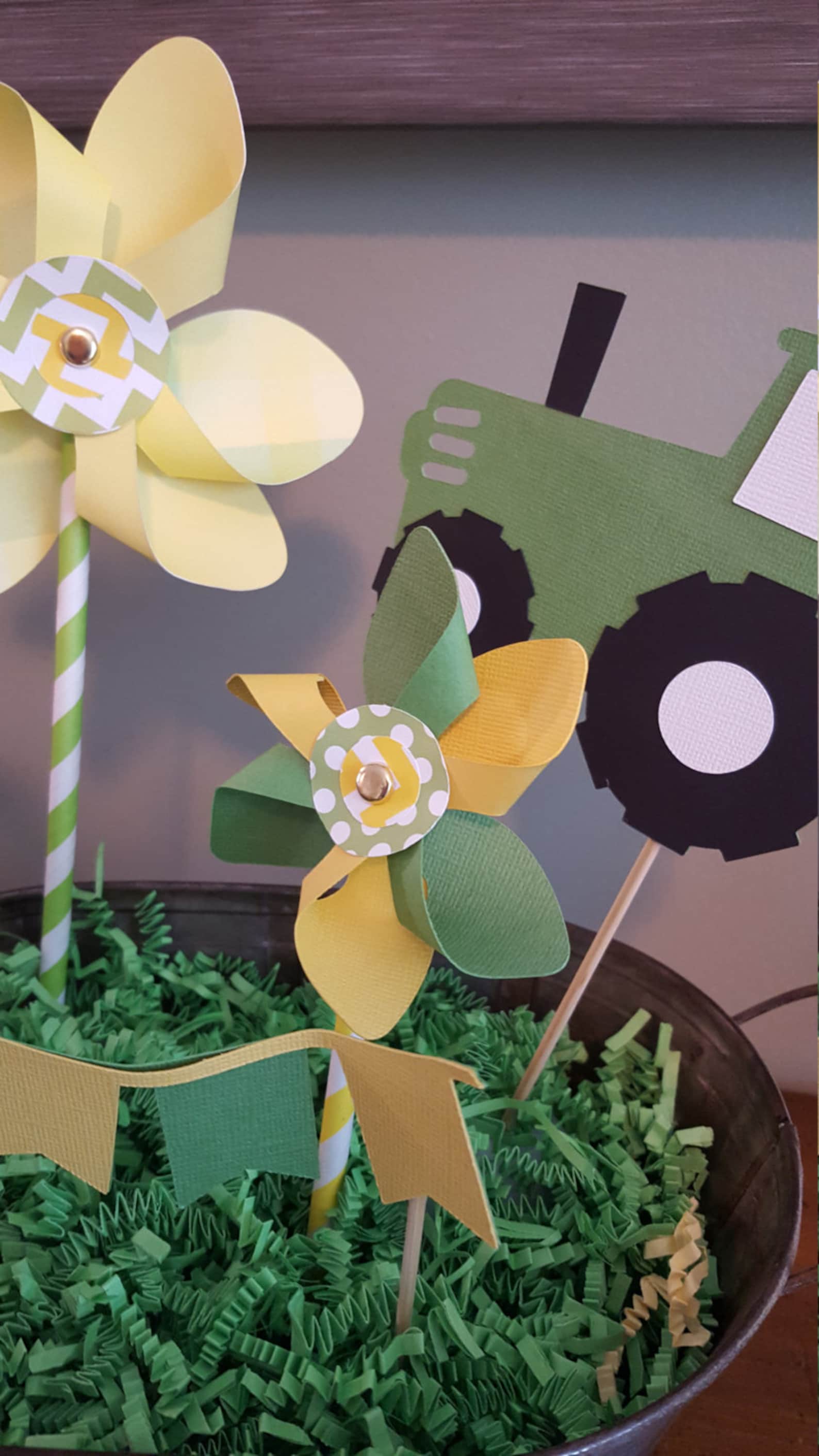 Tractor Party Centerpieces Tractor Party Decorations - Etsy