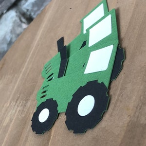Tractor Cutouts, Tractor Birthday Decorations, Green Tractor Party ...