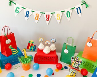 Primary Colors Party | Etsy