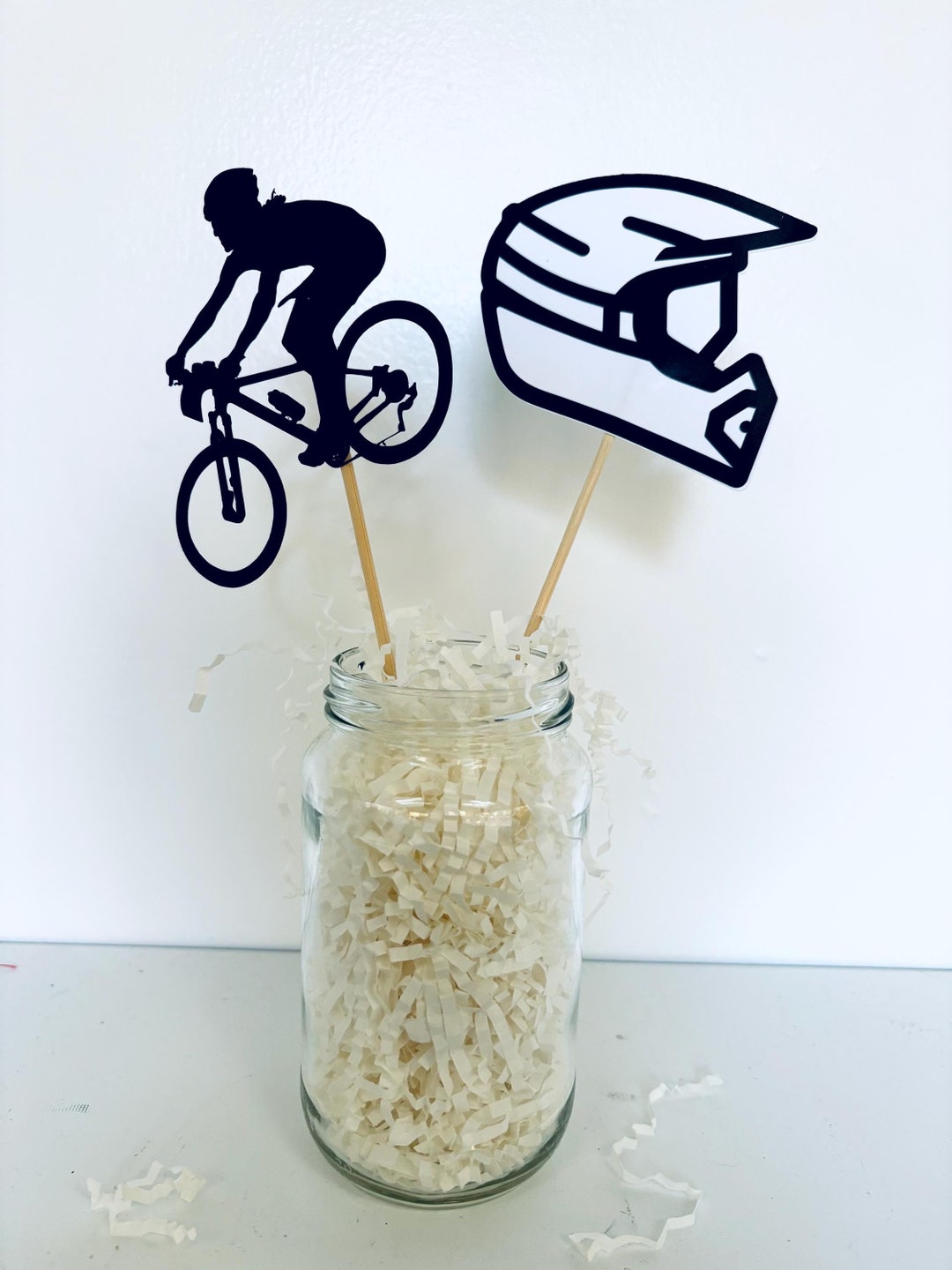 MTB Party Table Decorations, Mountain Bike Party Decor, Downhill ...