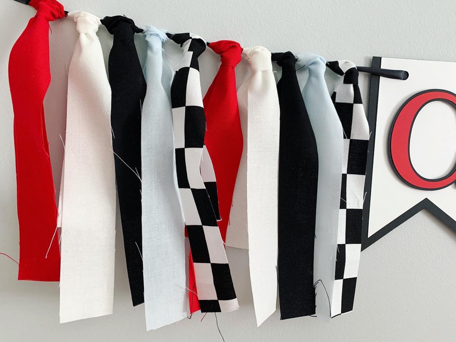 Racing Birthday Party Name Banner Racing Themed Baby Shower - Etsy