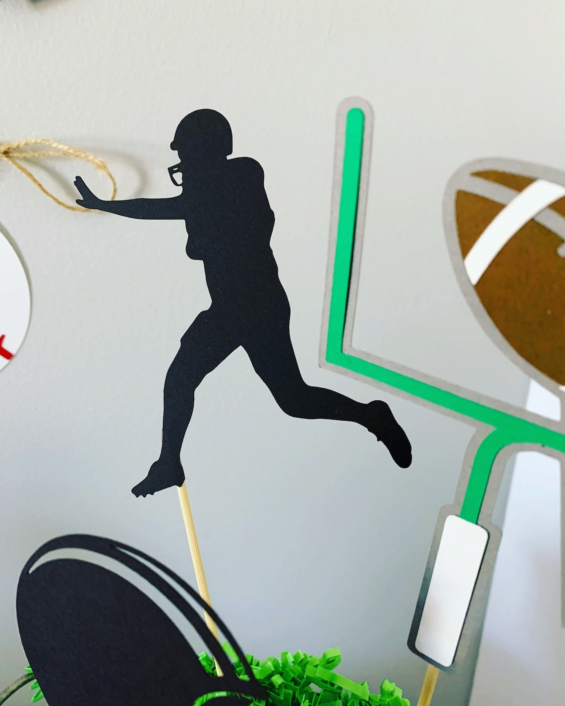 Football decorations football game day decorations football | Etsy